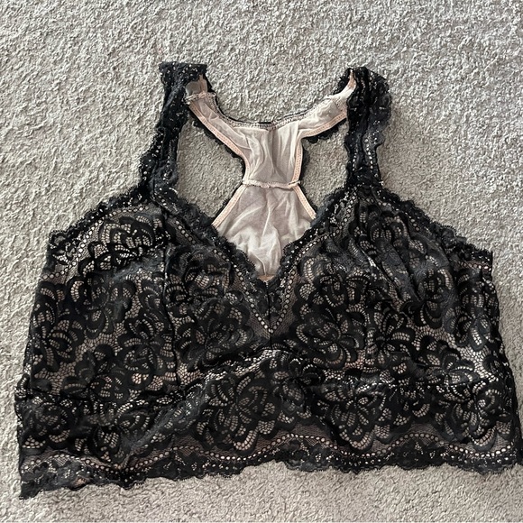 torrid | Intimates & Sleepwear | Torrid Lace Black Bralette Size 3 ...